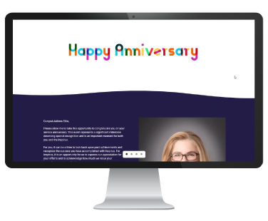 Personalized Service Anniversary Recognition Program | Inspirus